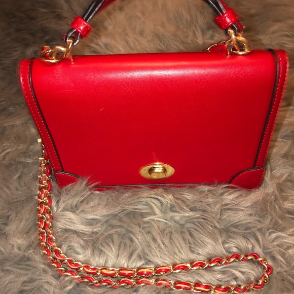 Bags | Red Mini Bag | Poshmark